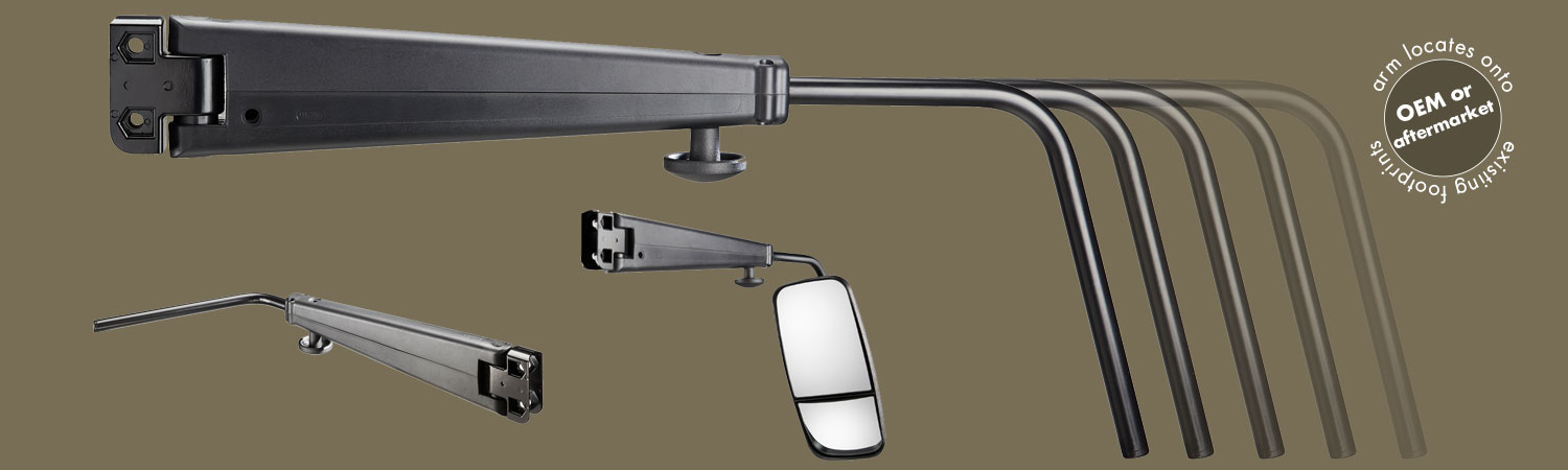 S2000 Series Extending Mirror Arms